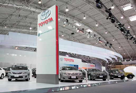 Toyota Auto Show Booth Design | Toyota Exhibition | IGE