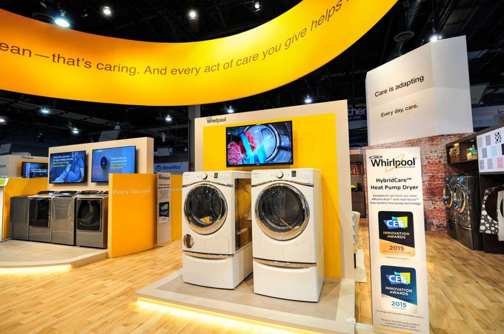 Whirlpool at CES 2015: Custom Trade Show Product Display | IGE