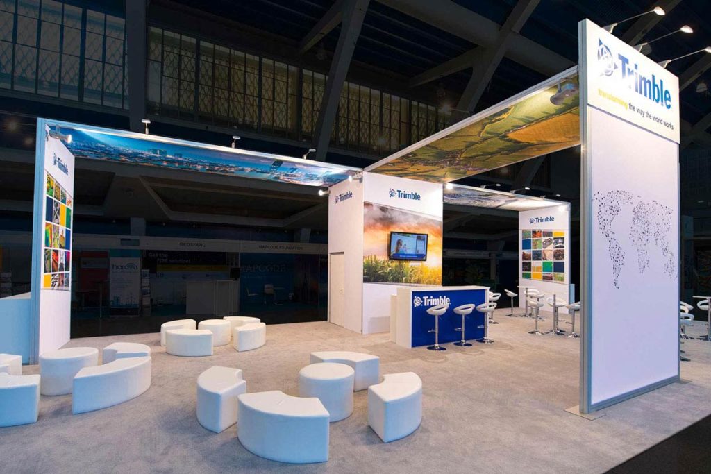 Trimble Custom Modular Booth Display: InterGeo Germany | IGE
