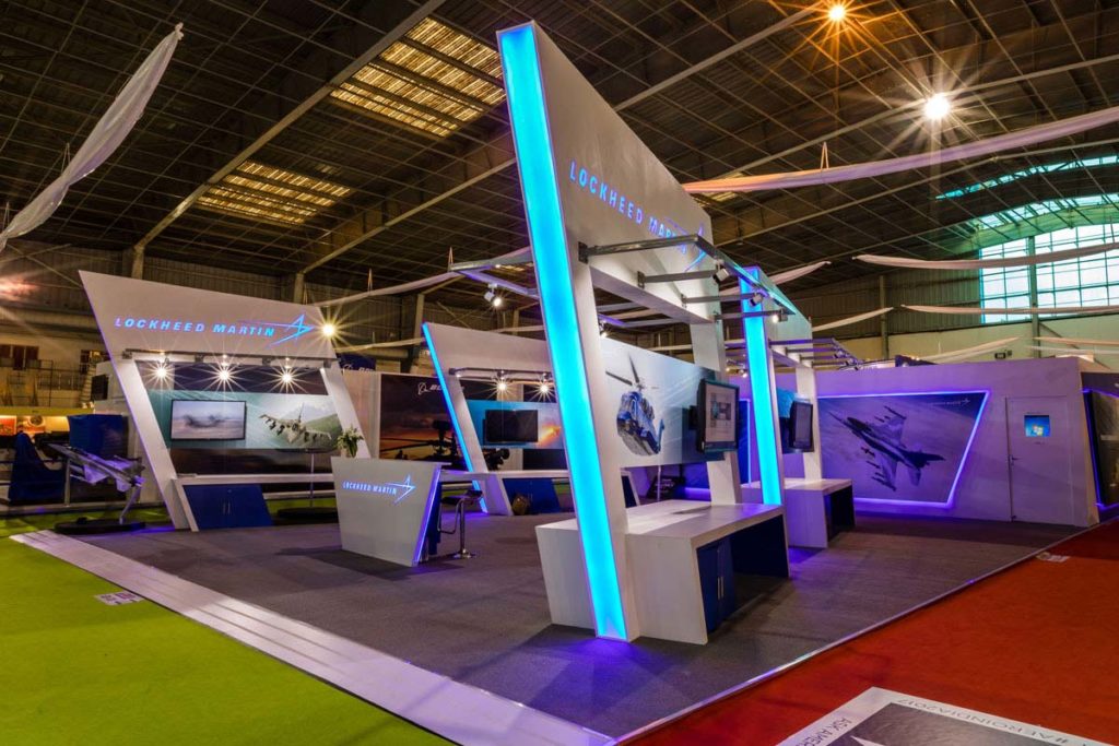 Lockheed Martin Custom Trade Show Experience: Aero India 2017